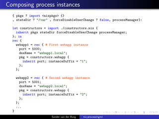 nix-processmgmt: An experimental Nix-based process manager-agnostic framework | PPT