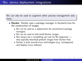 nix-processmgmt: An experimental Nix-based process manager-agnostic ...