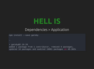 NIX: Absolution From Dependency Hell | PPT