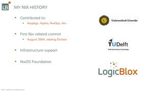 NixCon Berlin 2015 - Nix at LogicBlox | PPT
