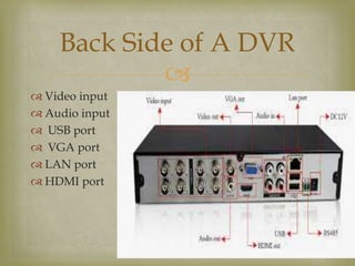 CCTV System - Close circuit television System - UCJ | PPTX
