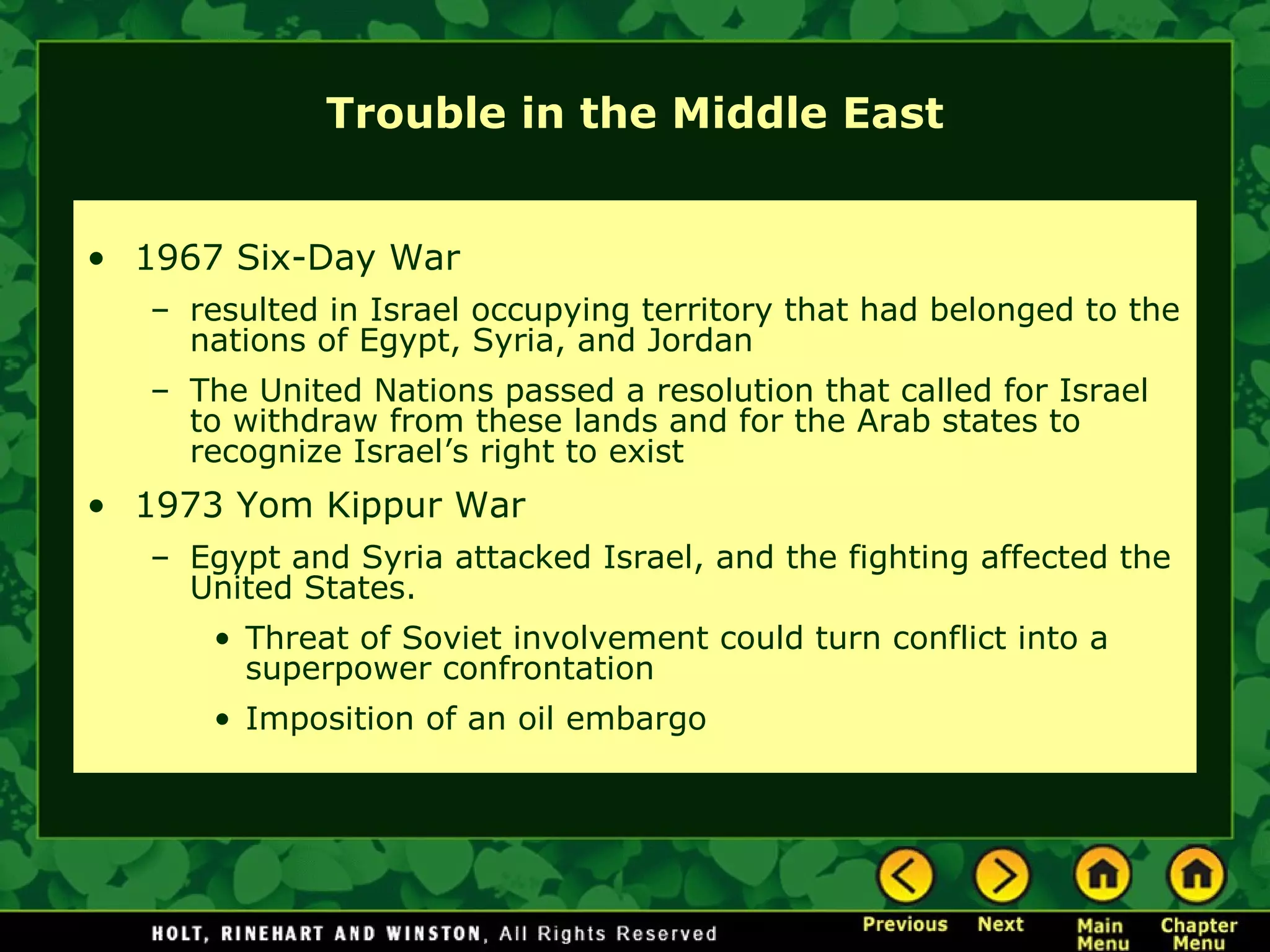 Nixon, Ford, & Carter | PPT