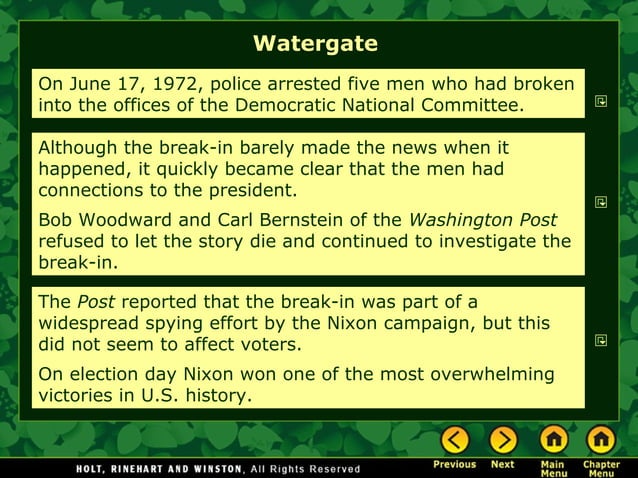 Nixon, Ford, & Carter | PPT
