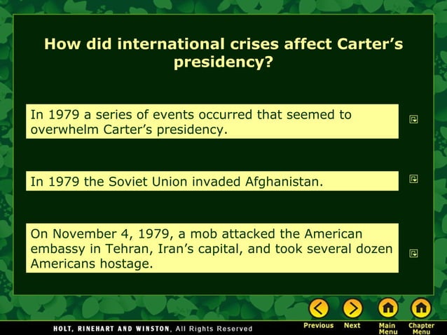 Nixon, Ford, & Carter | PPT