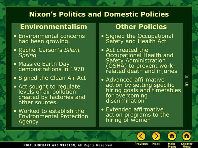 Nixon, Ford, & Carter | PPT