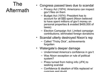 Nixon domestic policies | PPT