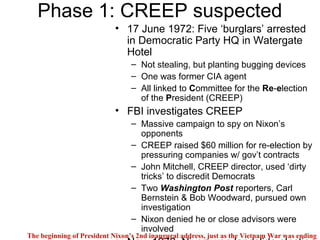 Nixon domestic policies | PPT