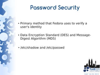 Linux Security best Practices with Fedora | PDF