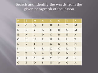 powerpoint presentation on a story 'son from america" | PPTX