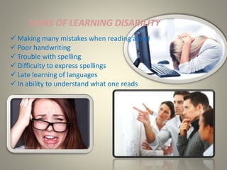 learning disability | PPTX | Brain and Nervous System Disorders ...
