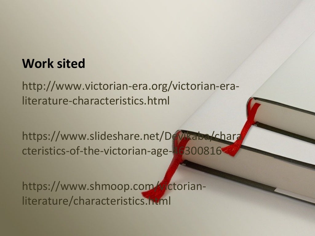 Characteristics Of Victorian Literature characteristics-of-victorian-literature