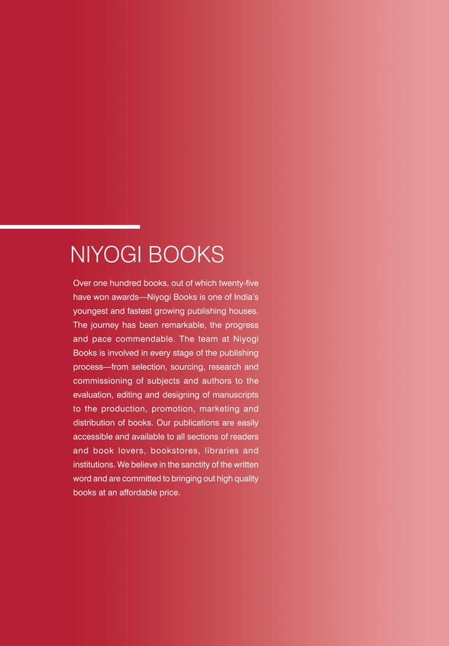 Niyogi books catalogue march 2012[1] | PDF