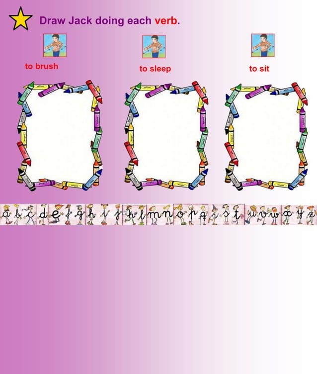 Grammar 8 verbs lazy jack | PDF