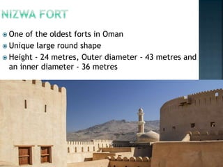 Nizwa - Great Place to Visit | PPTX