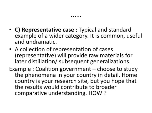 C4 - Comparison Techniques | PPT