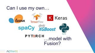 Productionizing Python ML Models Using Fusion 5 | PPT