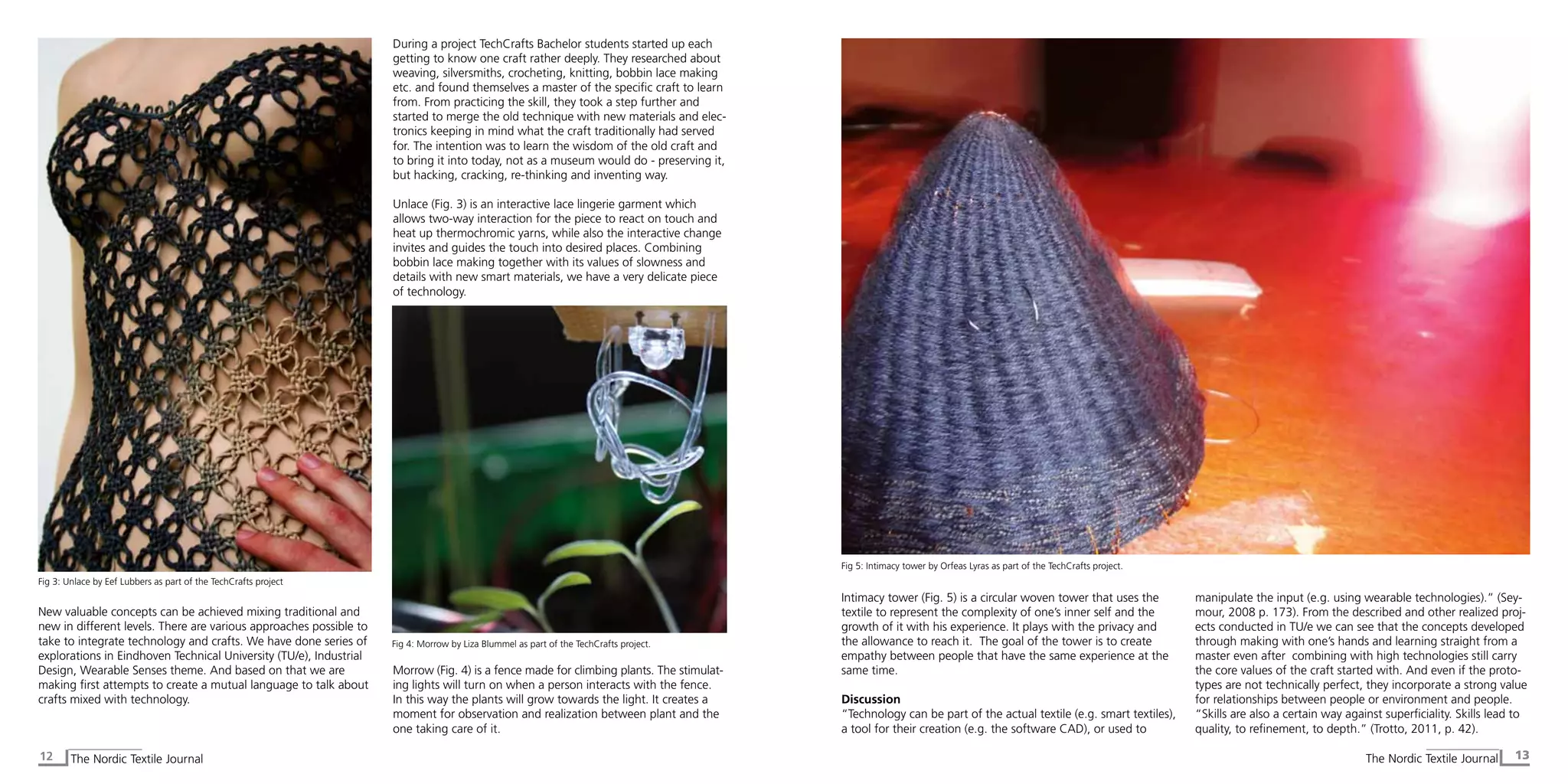 Crafting smart textiles : a meaningful way towards societal ...