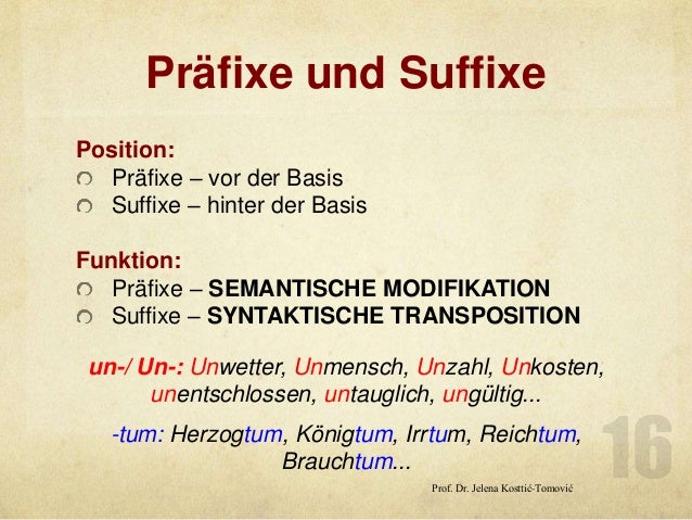 Grundbegriffe der Wortbildungslehre 2 - Ergänzte PPP