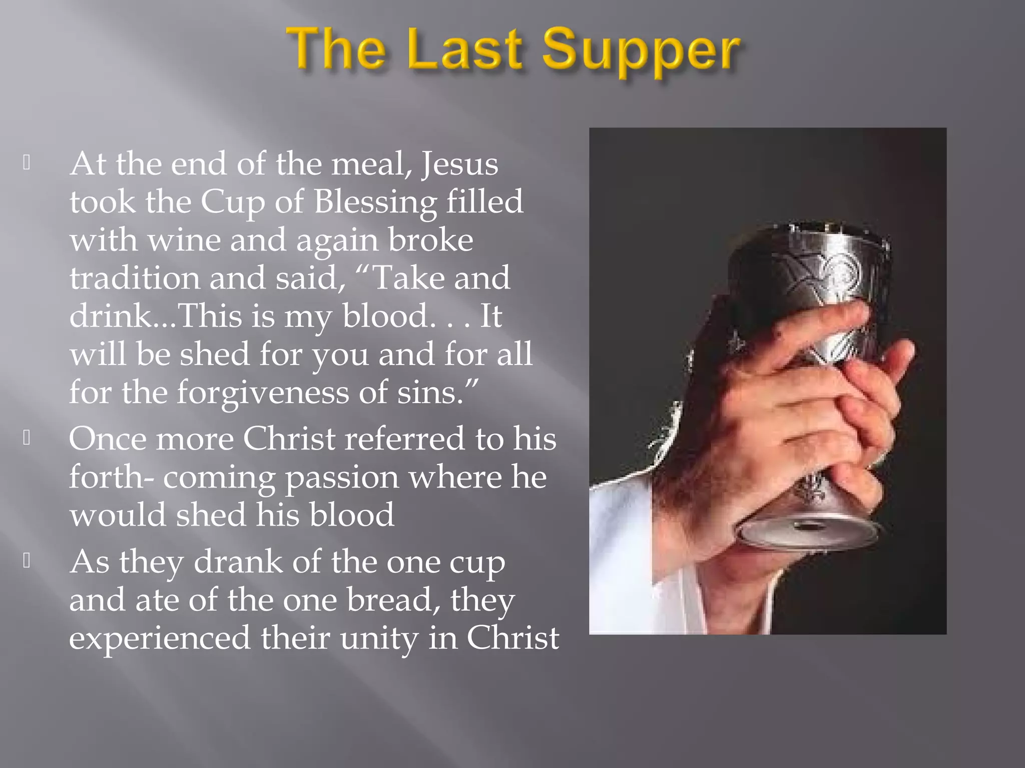What is Holy Communion? | PPT