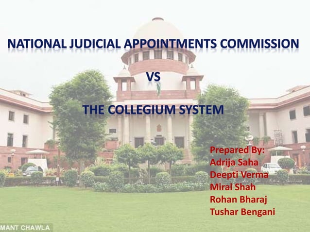 National Judicial Appointments Commission (NJAC) | PPTX