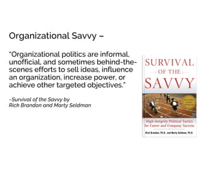 NJAIS Managing Up and Organizational Savvy | PPT