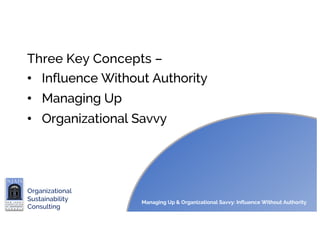 NJAIS Managing Up and Organizational Savvy | PPT