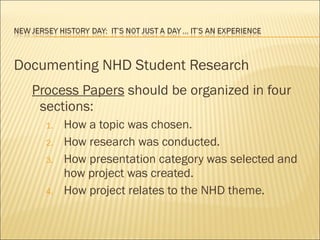 History Day: It's not just a day, it's an experience | PPT