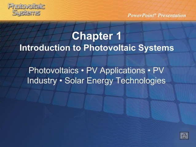Njatc Atp Photovoltaic Systems Power Point Ch1 | PPS