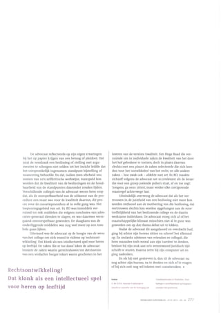 De advocaat die overwoog nooit meer een cassatiezaak te doen, Njb 2012 ...