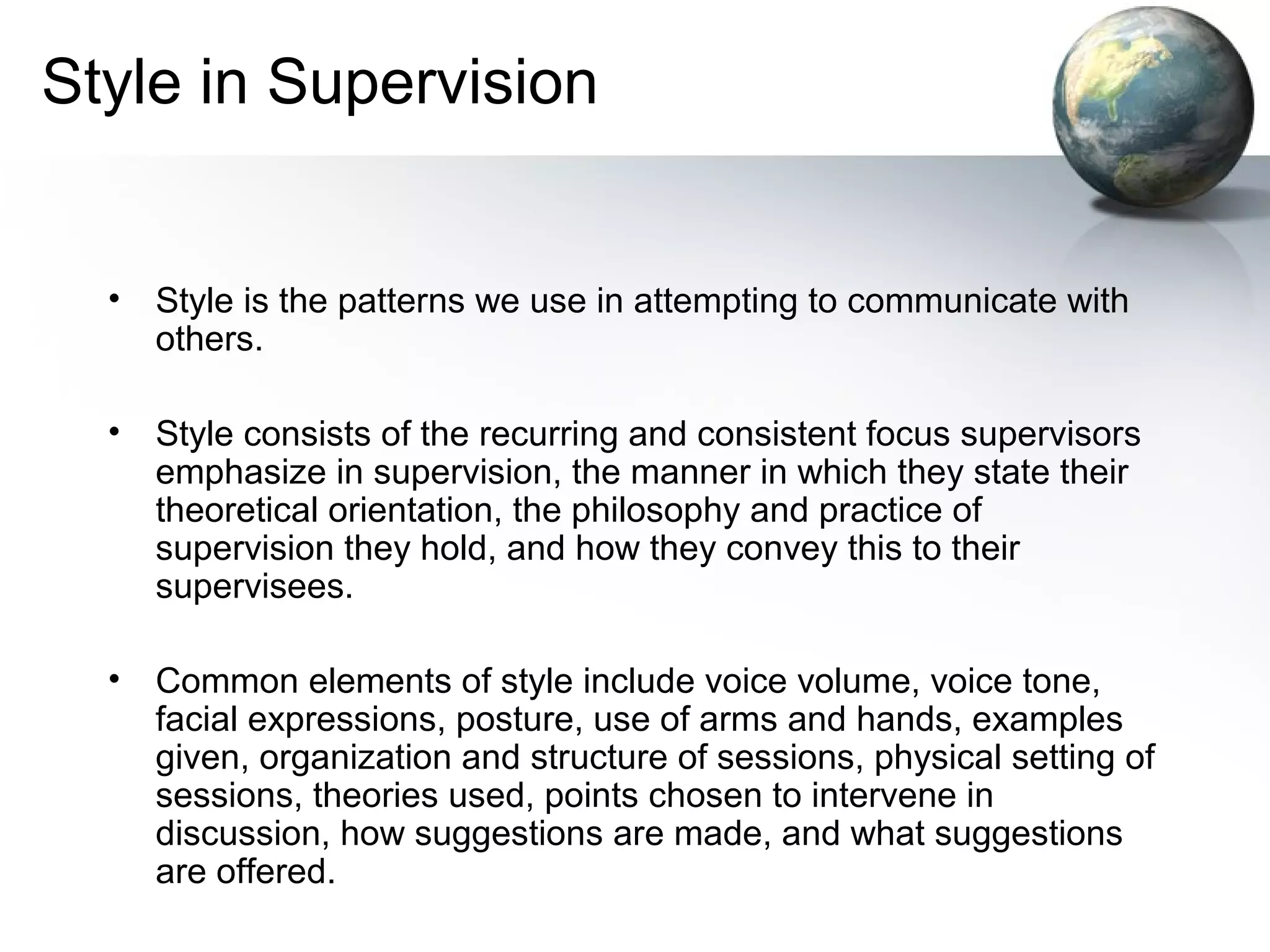 LPC Models and Techniques in Clinical Supervision | PPT