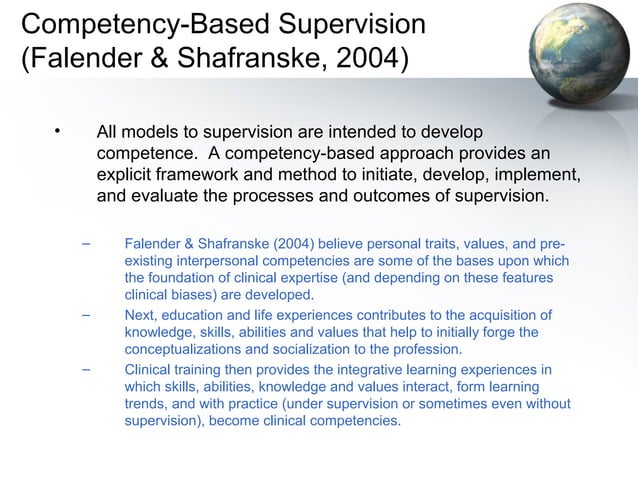LPC Models and Techniques in Clinical Supervision | PPT