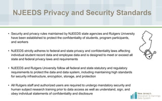 Overview of the New Jersey Education to Earnings Data System | PPT