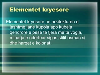 Nje guidim ne nje objekt kulti | PPT