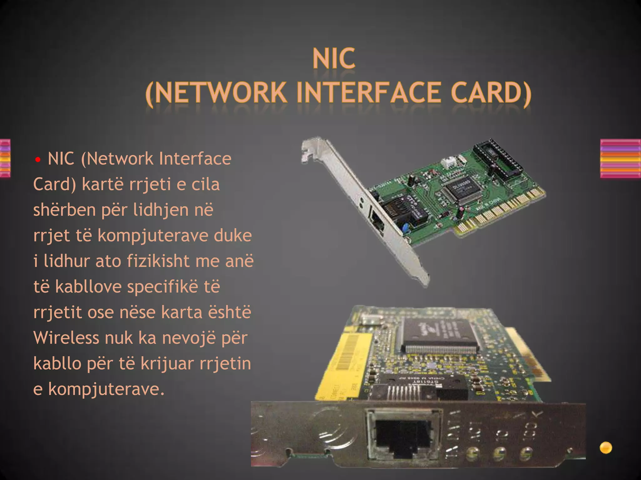 Njesia Qendrore (Pjeset Perberese) , Lenda : Tik | PPTX