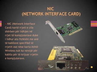 Njesia Qendrore (Pjeset Perberese) , Lenda : Tik | PPTX