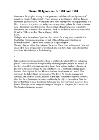 Njhs Essay Sample | PDF