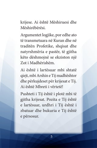 Njihe Zotin Tënd | PDF