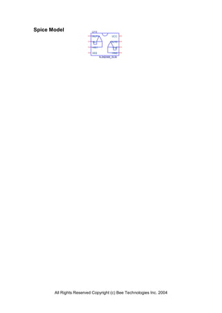 SPICE MODEL of NJM2068M in SPICE PARK | PDF