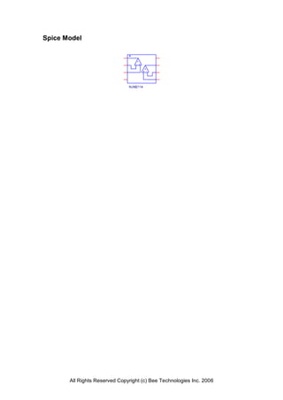 SPICE MODEL of NJM2114 in SPICE PARK | PDF