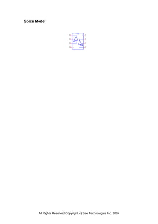 SPICE MODEL of NJM2119 in SPICE PARK | PDF