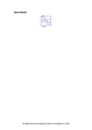 SPICE MODEL of NJM2137 in SPICE PARK | PDF
