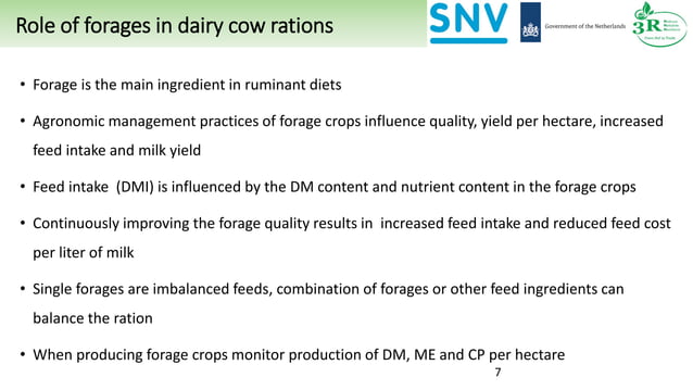 Total diet ration balancing software for dairy cows | PPT