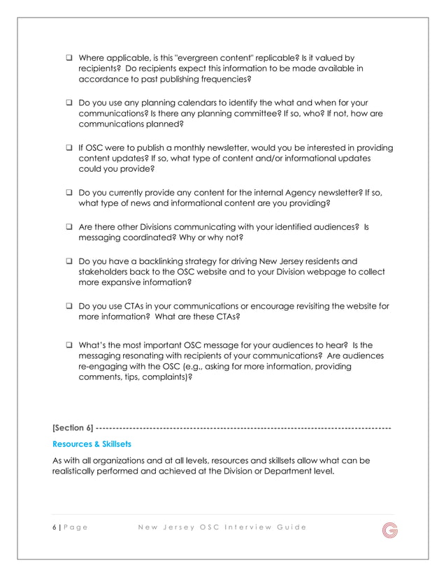 Interview Guide | PDF