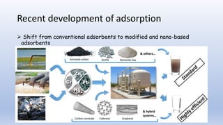 Njp 1919021014 adsorption for wastewater treatment | PPTX