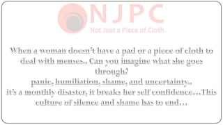 'Not Just a Piece of Cloth' by Goonj | PPTX
