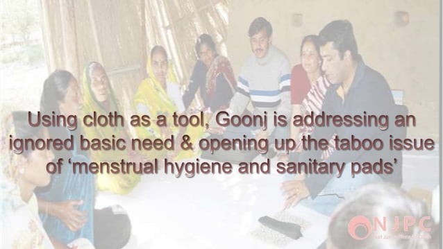 'Not Just a Piece of Cloth' by Goonj | PPT