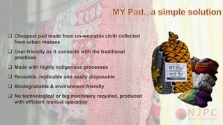 'Not Just a Piece of Cloth' by Goonj | PPTX