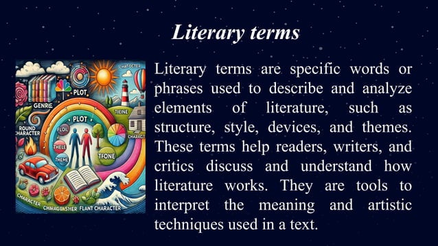 Literary terms commonly used in novels / Drama.pptx