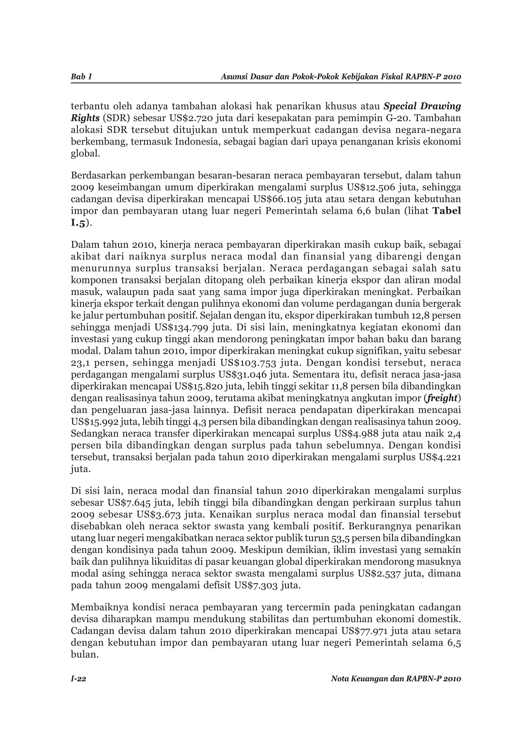 Nota Keuangan dan Rancangan Anggaran Pendapatan dan Belanja Negara ...