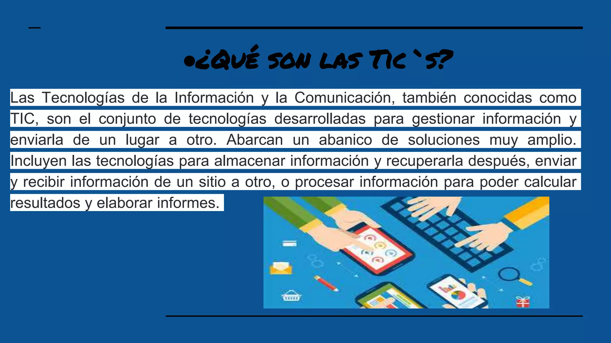 La importancia de las tic`s en la educación | PPT